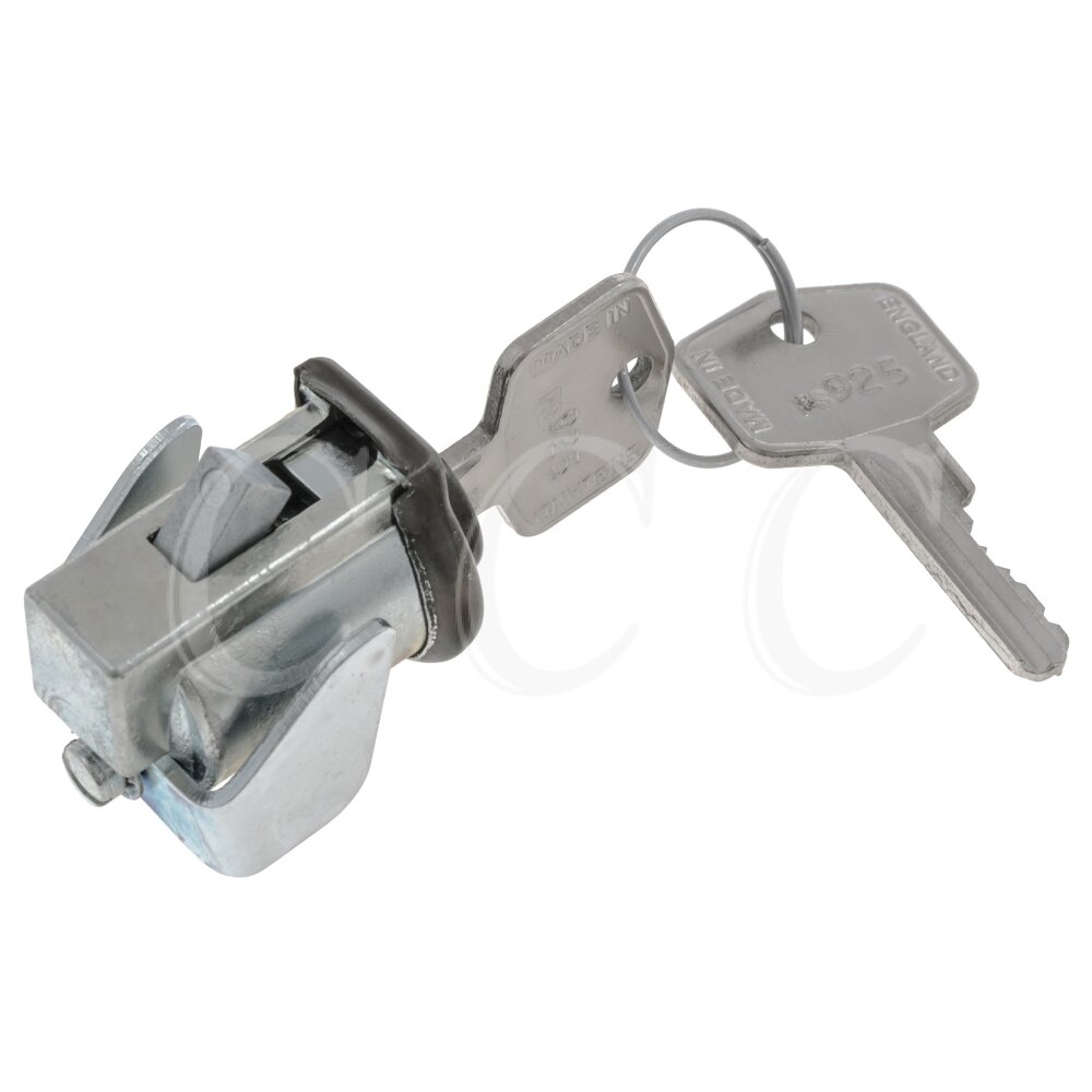 LOCK GLOVE BOX, BLACK, WITH TWO KEYS - Your Shop for British Classic