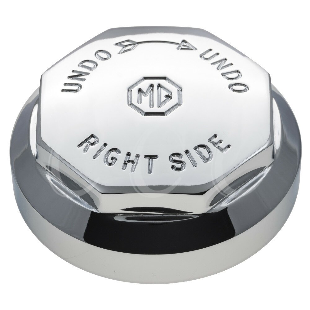 Zentralverschluss rechts, 8-Kant, Chrom, mit MG-Logo - Ihr Ersatzteil