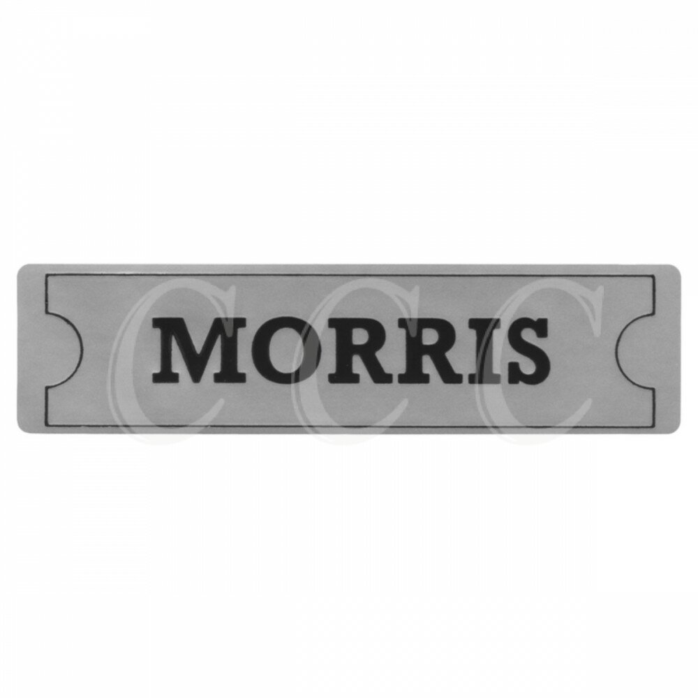 Aufkleber Ventildeckel "Morris" - Ihr Ersatzteilshop für Englische Kl