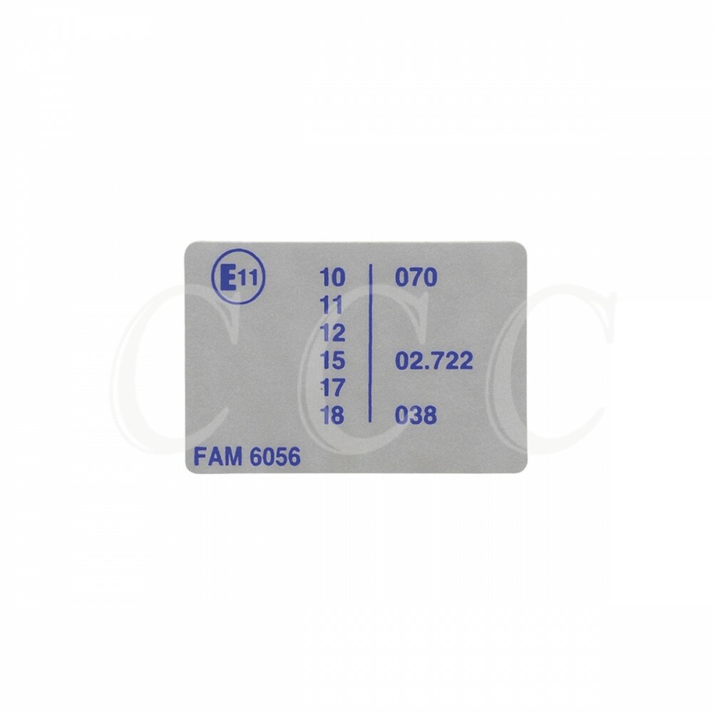 LABEL EEC E MARK, BONNET LANDING PANEL - Your Shop for British Classi