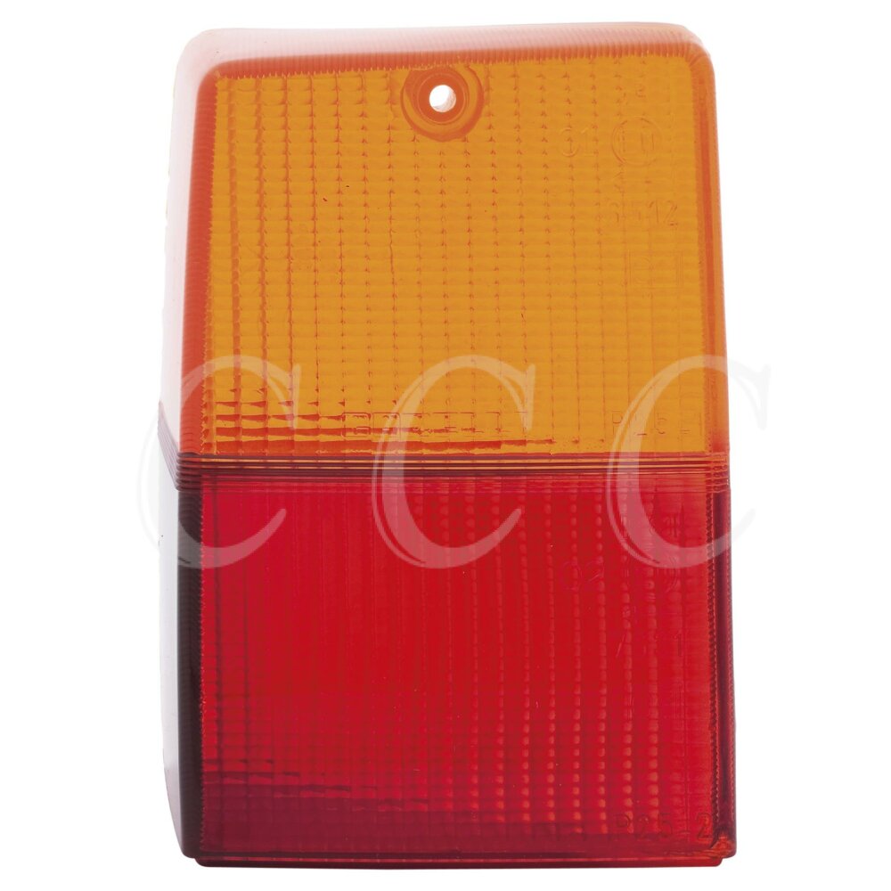LENS, STOP/TAIL & INDICATOR, PLASTIC, RED/AMBER, LH, L940, L54590545