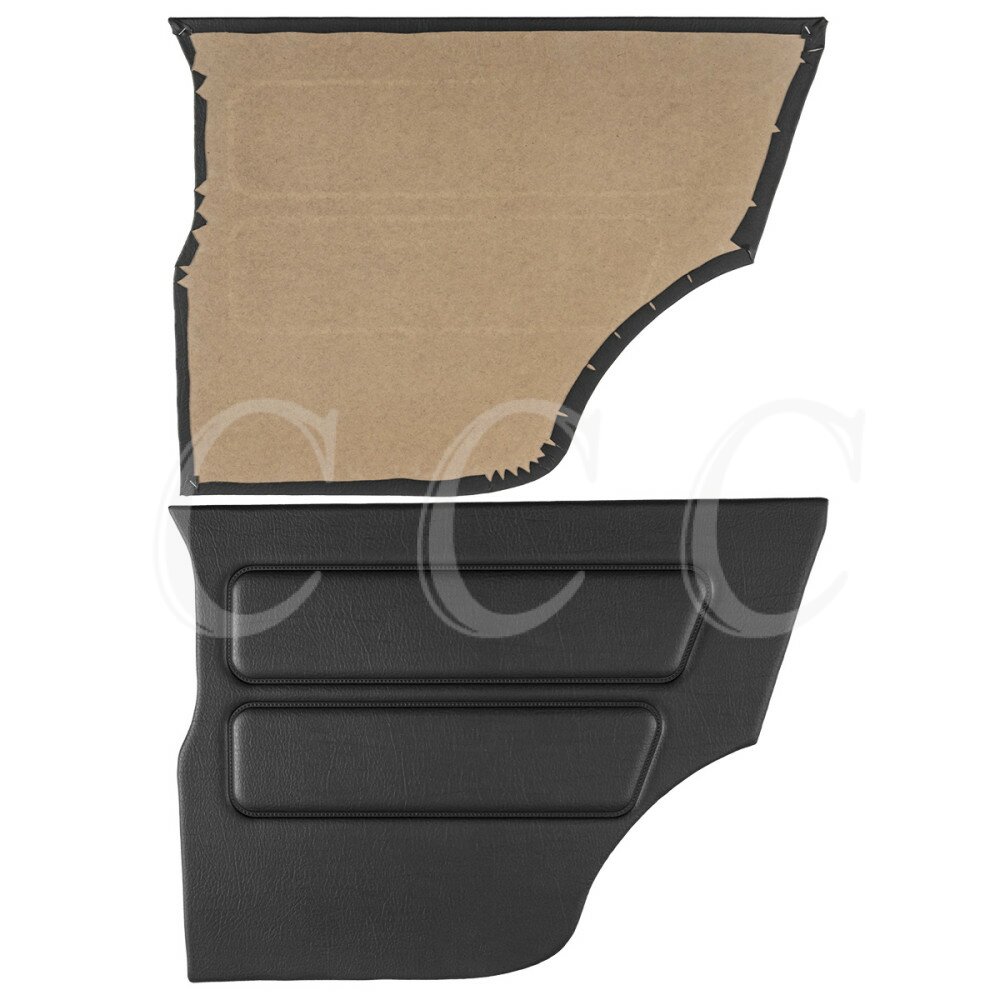 Trim Panel, rear quarter, Vinyl, black, pair - Your Shop for British